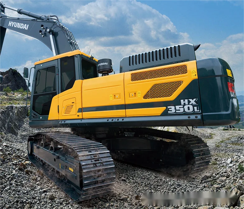 35ton Hydraulic Crawler Excavator HX350L Heavy Excavator Digger ...