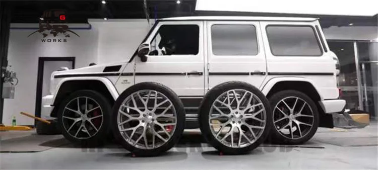 G Class W463 Aluminium Alloy Forged 22" W463 Wheels B Style -2 Silver ...