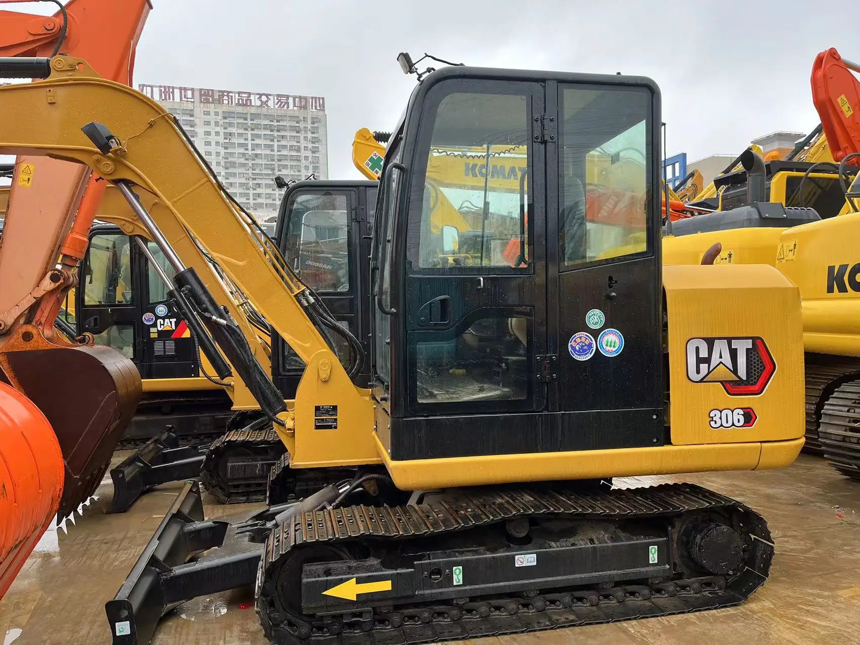 Caterpillar Cat Excavator Used Cat 306e Hydraulic Crawler Excavator ...