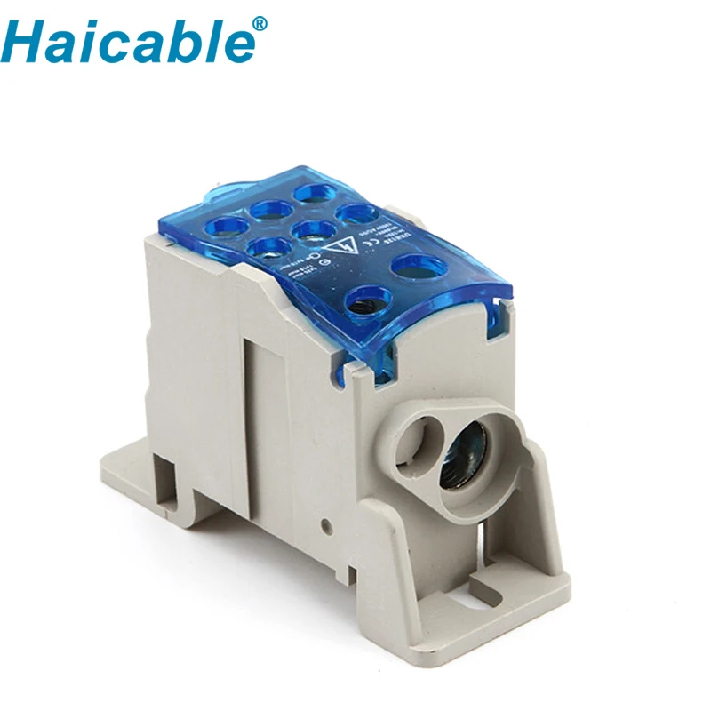 Haicable UKK 160A Power Distribution Terminal Block Box on Din Rail Terminal Block| Alibaba.com