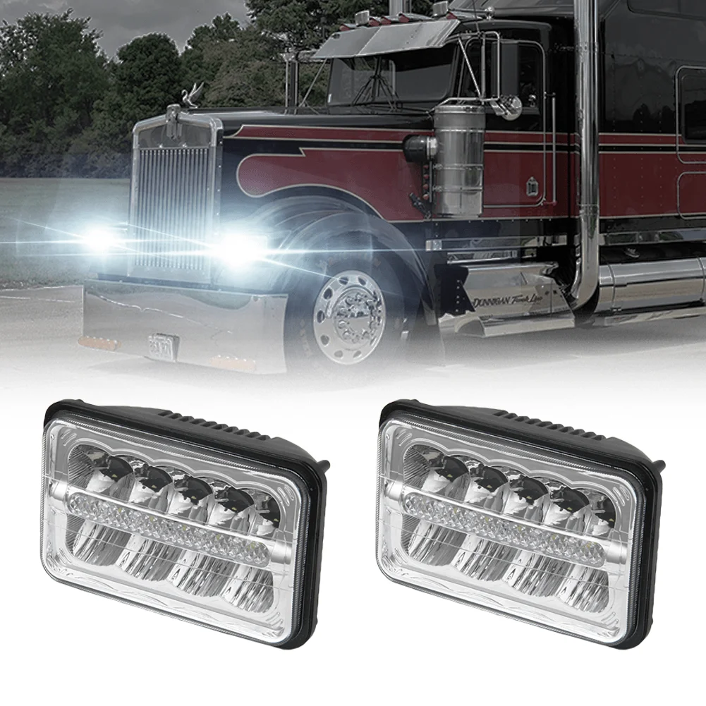 High Quality 4x6 Inch Headlight Truck Square Headlight 4x6" Rectangle ...