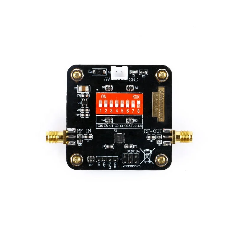 Pe4302 Digital Rf Attenuator Module Numerical Control Attenuator Board Accuracy High Linearity ...