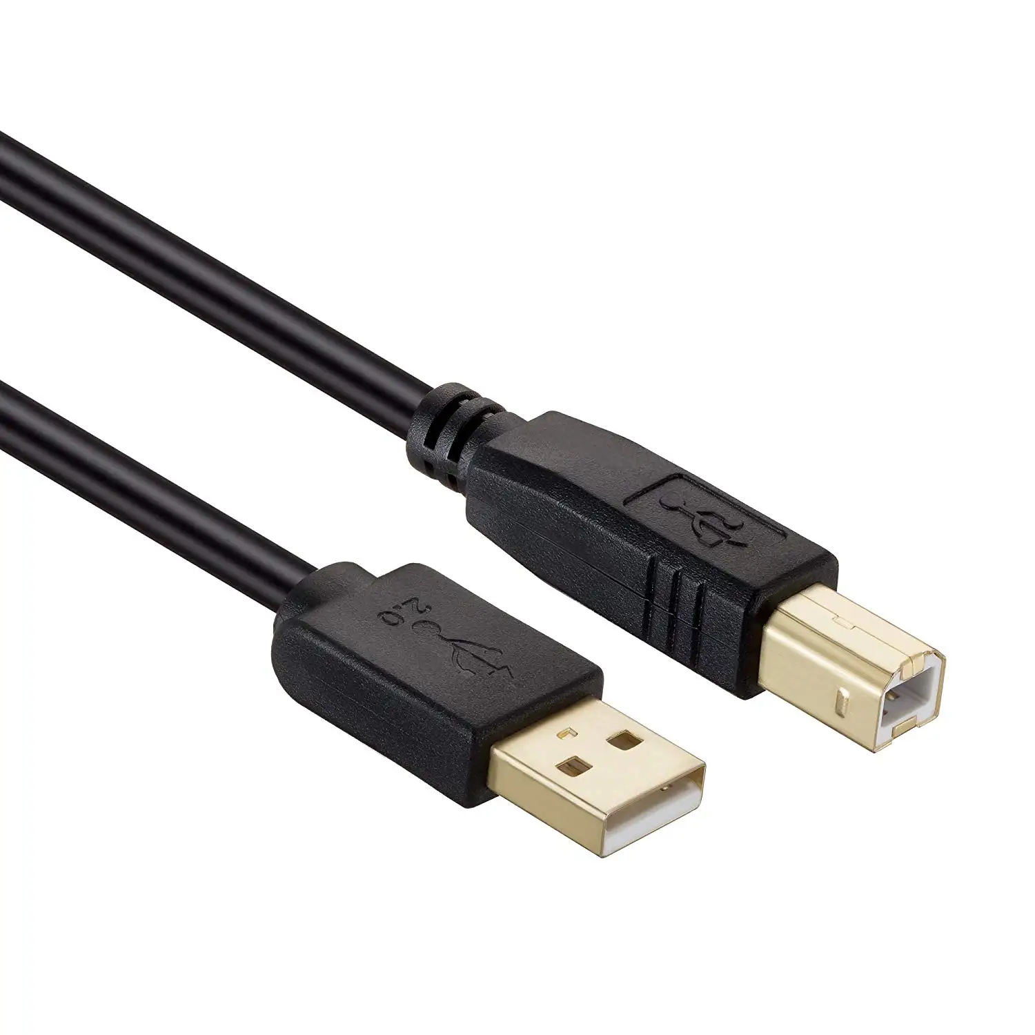 Usb2.0 Printer Cable 1.8m Gold Plated Computer Scanner Cord Type A Male ...