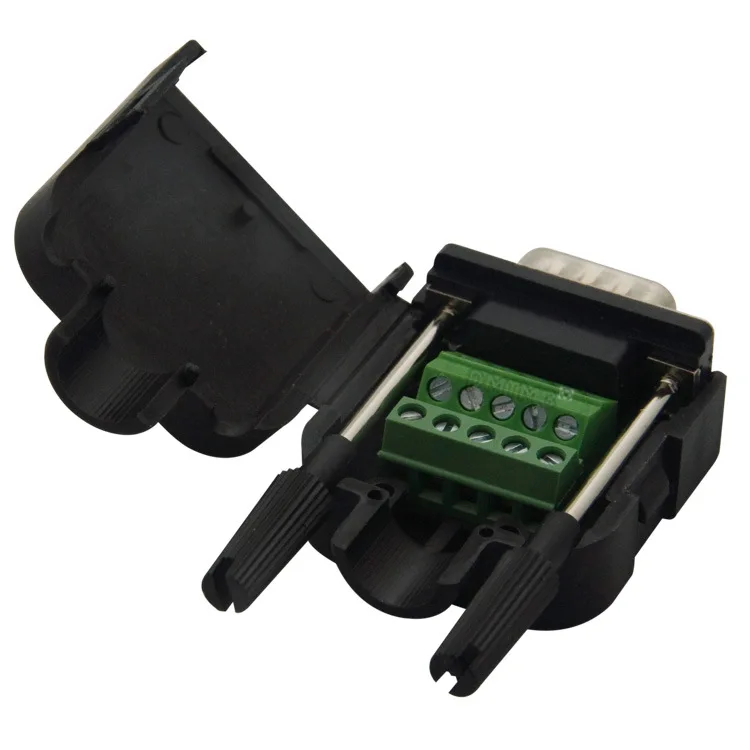 Terminal Port Plastic Cover Data Cable 232/485/422 Screw Db9 D-sub Male ...