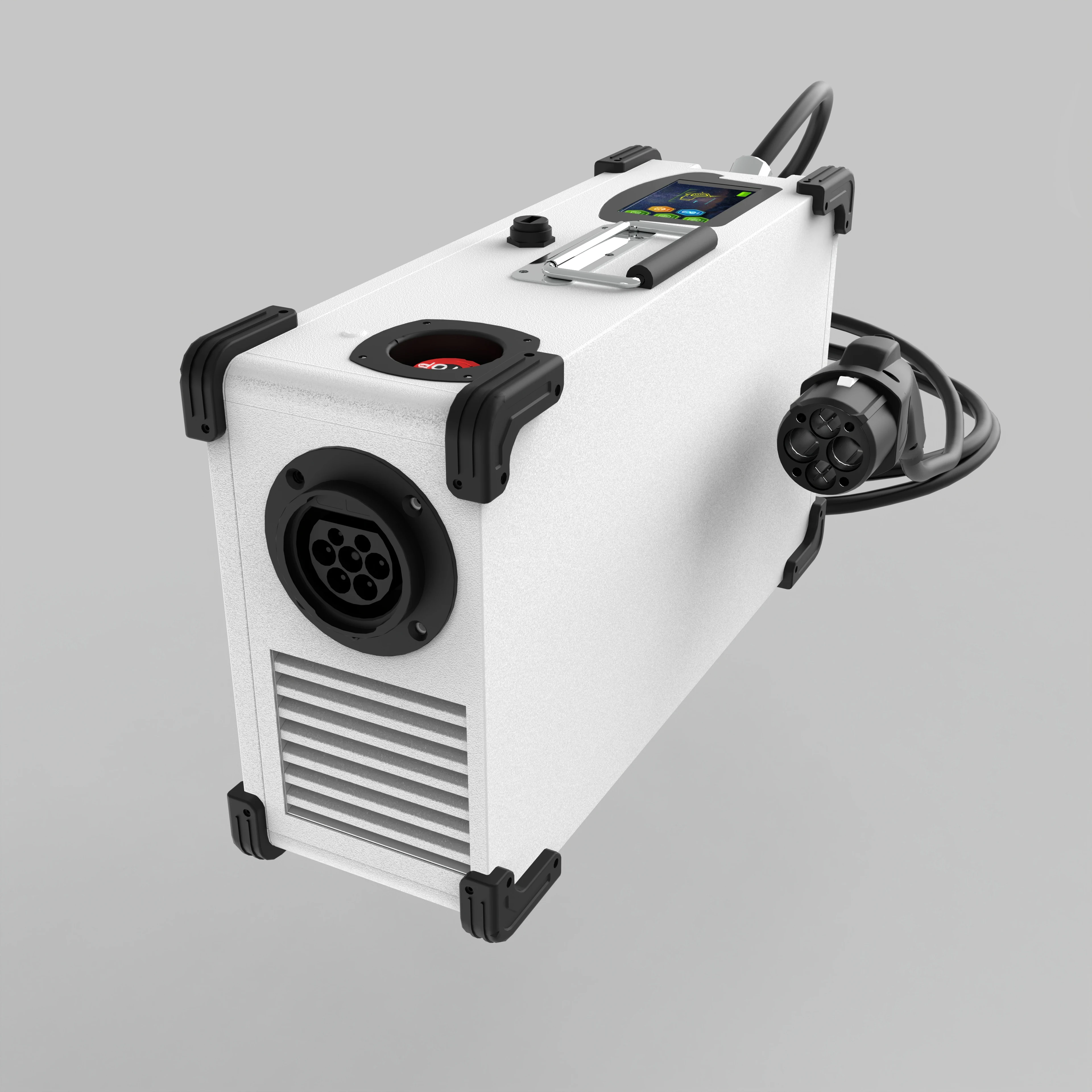 EV DC Portable Charger 20KW - GBT CCS Chademo Interface