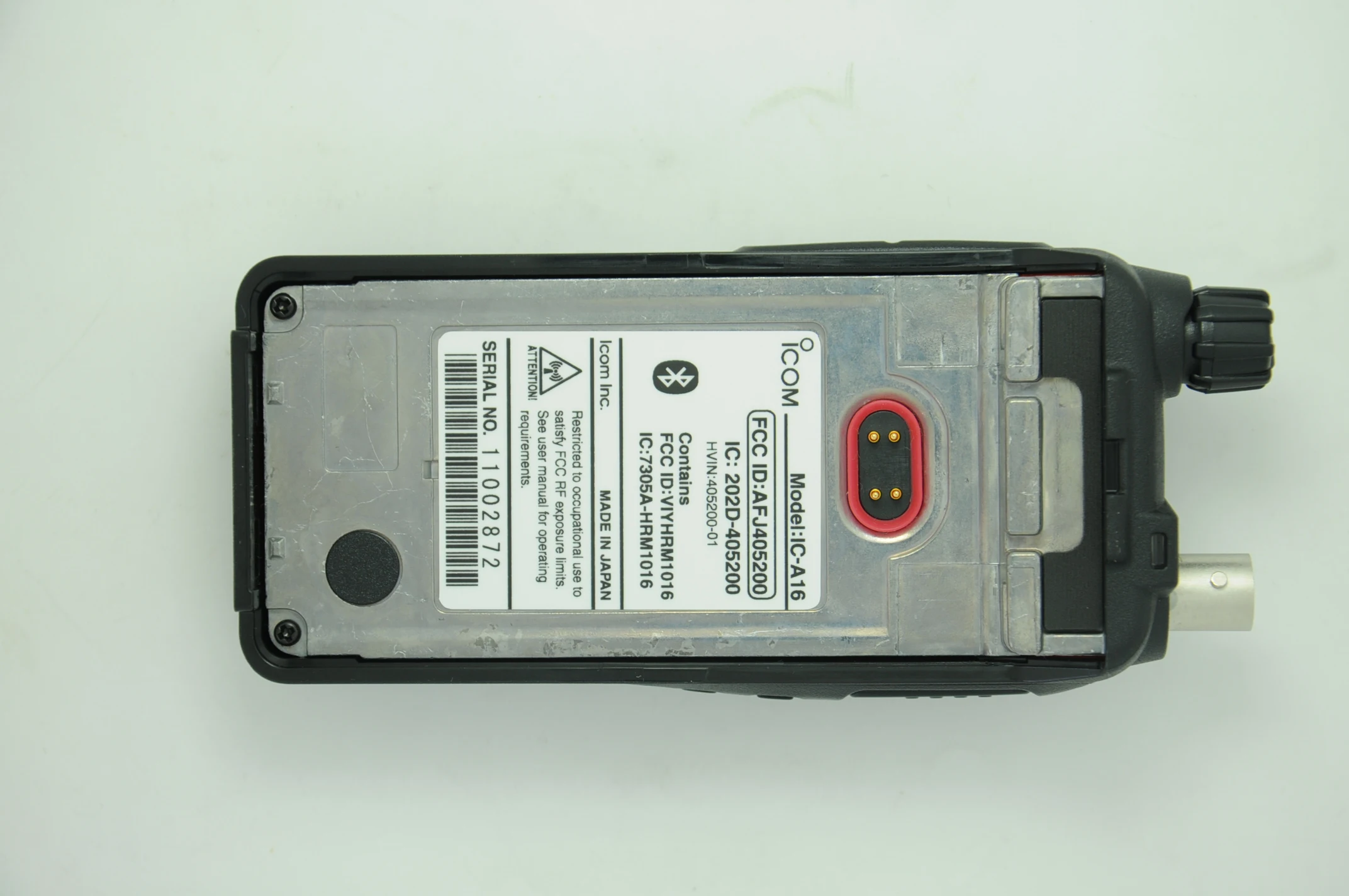 Icom Ic A16 A16e Vhf Aviation Handheld Vhf Air Band Transceivers Walkie ...