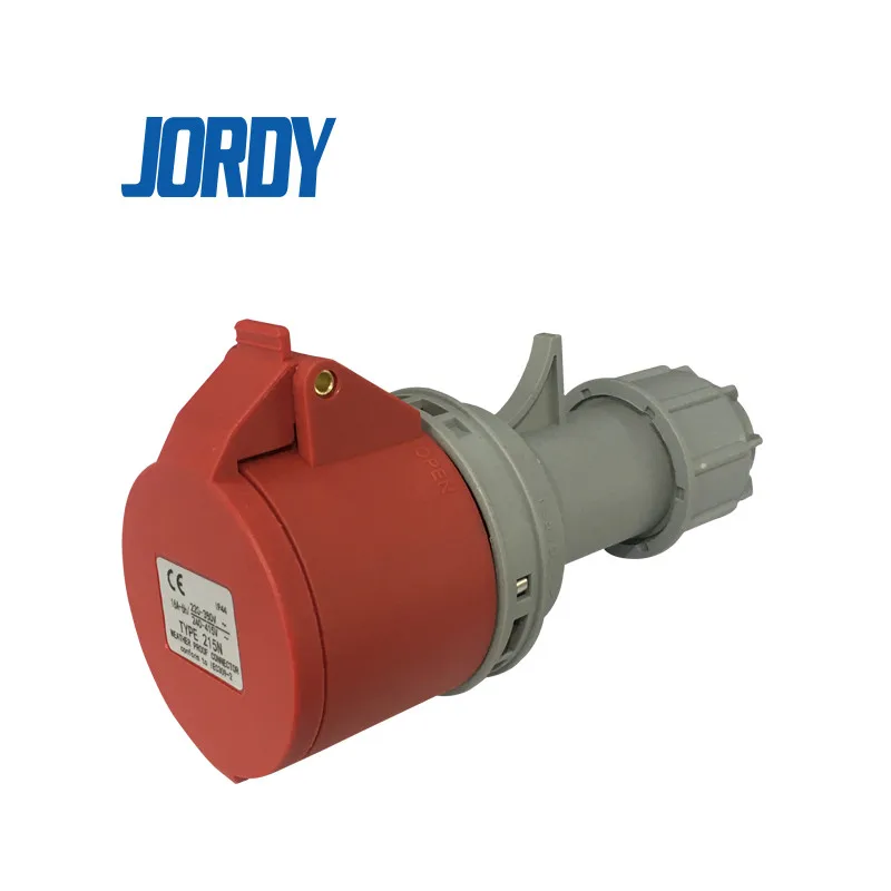 Three Phase 5 Pole 16 Amp Ip55 Female Industrial Socket - Buy Female ...