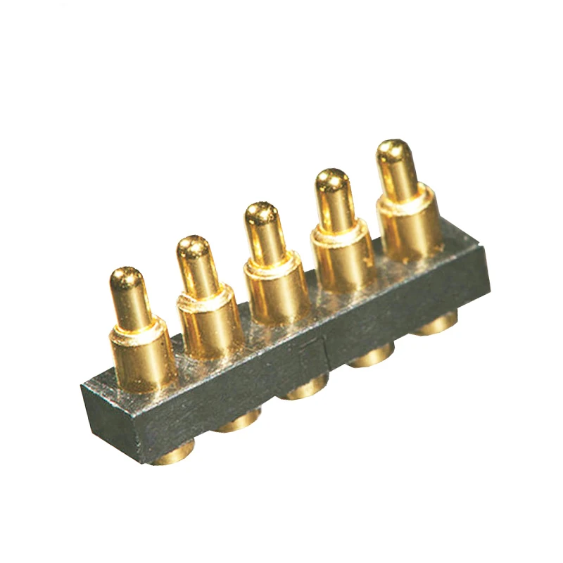 Brass Spring Loaded Pogo Pin Connector/brass Contact Pin - Buy Spring ...