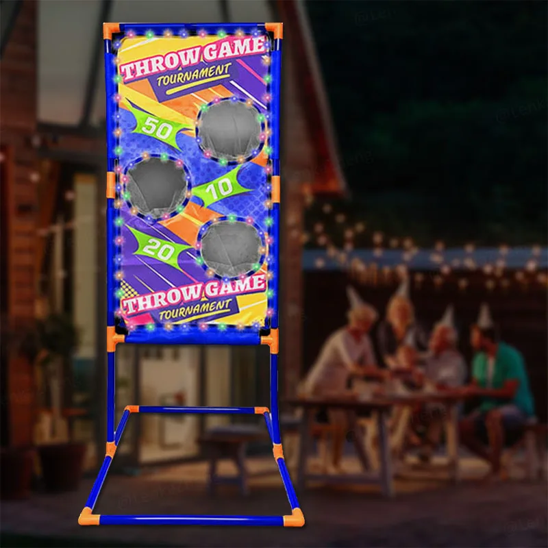 2in1 Led Light Up Shooting Target Portable Activities Backyard Sports ...
