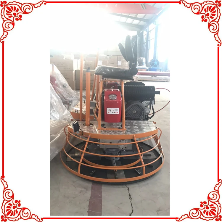 Helicopter Wet Concrete Power Float Finishing Machine Ride Type ...