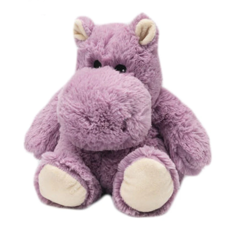 Baby Hippos Soft Pink Stuffed Animals Plush Hippo Toy