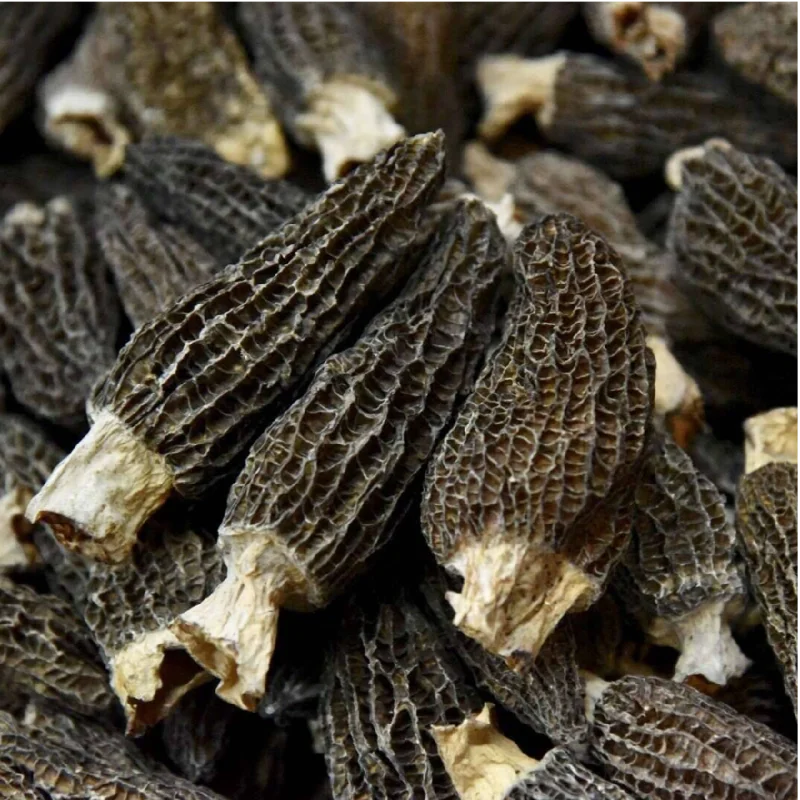 Detan Dry Morel Mushrooms - Vitamin-Rich Collagenous Delicacy
