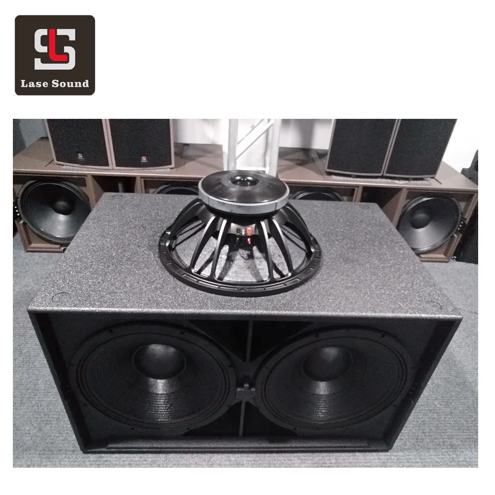 Dual 21 Inch Active/passive 3000w Subwoofer Speaker Line Array Sound ...