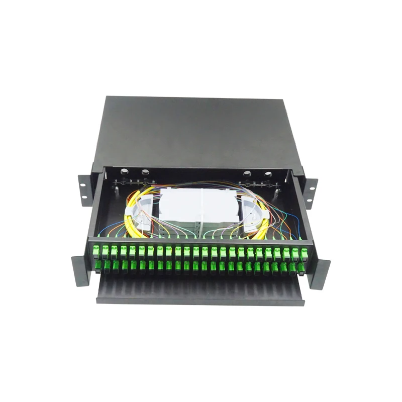 48 Port Fiber Optic Patch Panel - SC APC Simplex