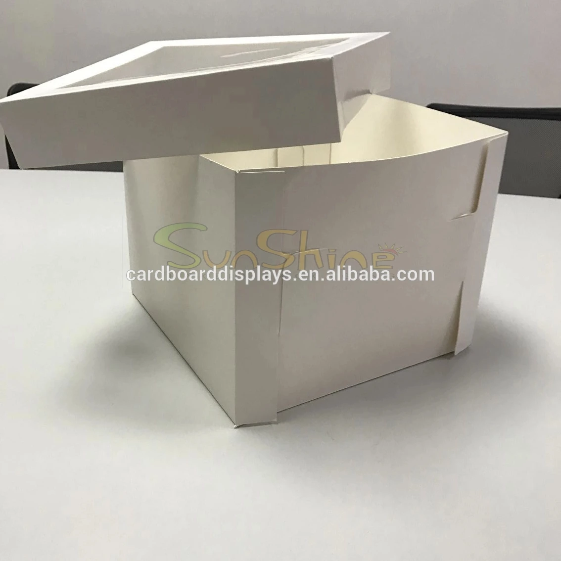 Cake Box With Separate Lid With Clear Window - Buy Separate Cake Box ...