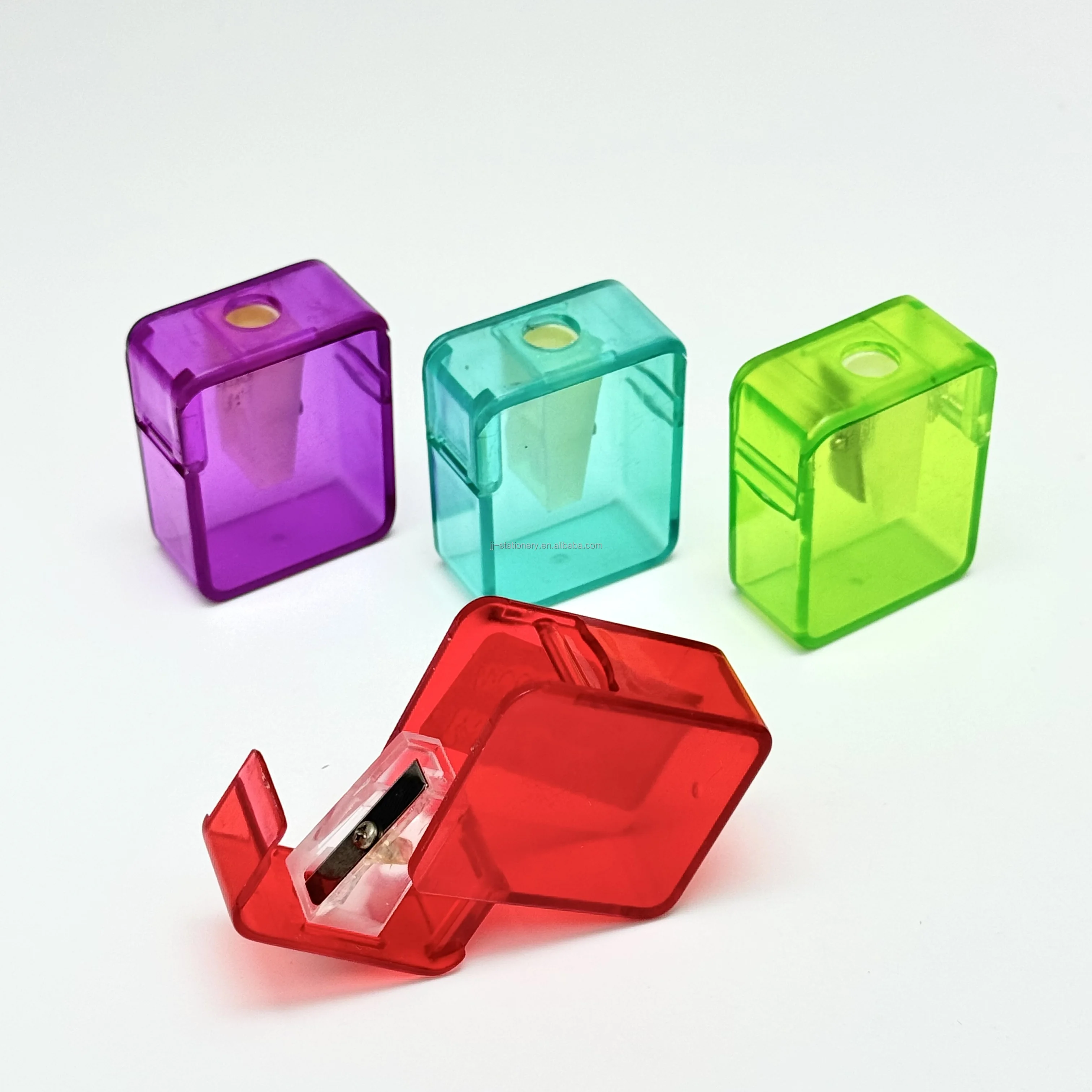 H-TONE Transparent New Design Cheap Contrasting Color Pencil Sharpener ...