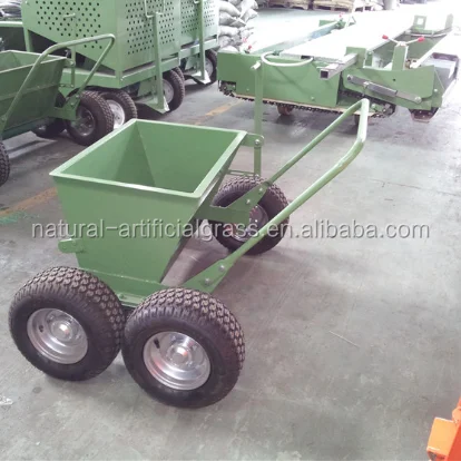 Sand Rubber Granules Infill Machine For Artificial Grass Installation ...