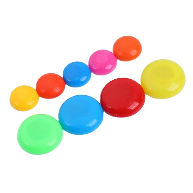 Magnetic Particles Strong Suction Iron Office Round 3cm Colorful ...