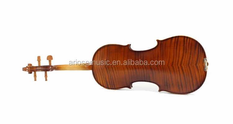 All Solid Flame Maple Matte Brown Professional Violins Wholesale With ...