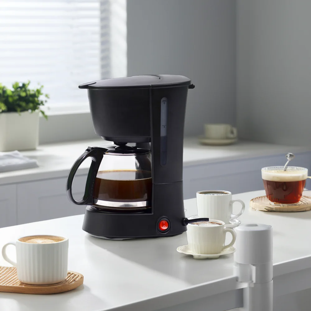 Mini Portable Coffee Machine - 0.6L Electric Drip Maker