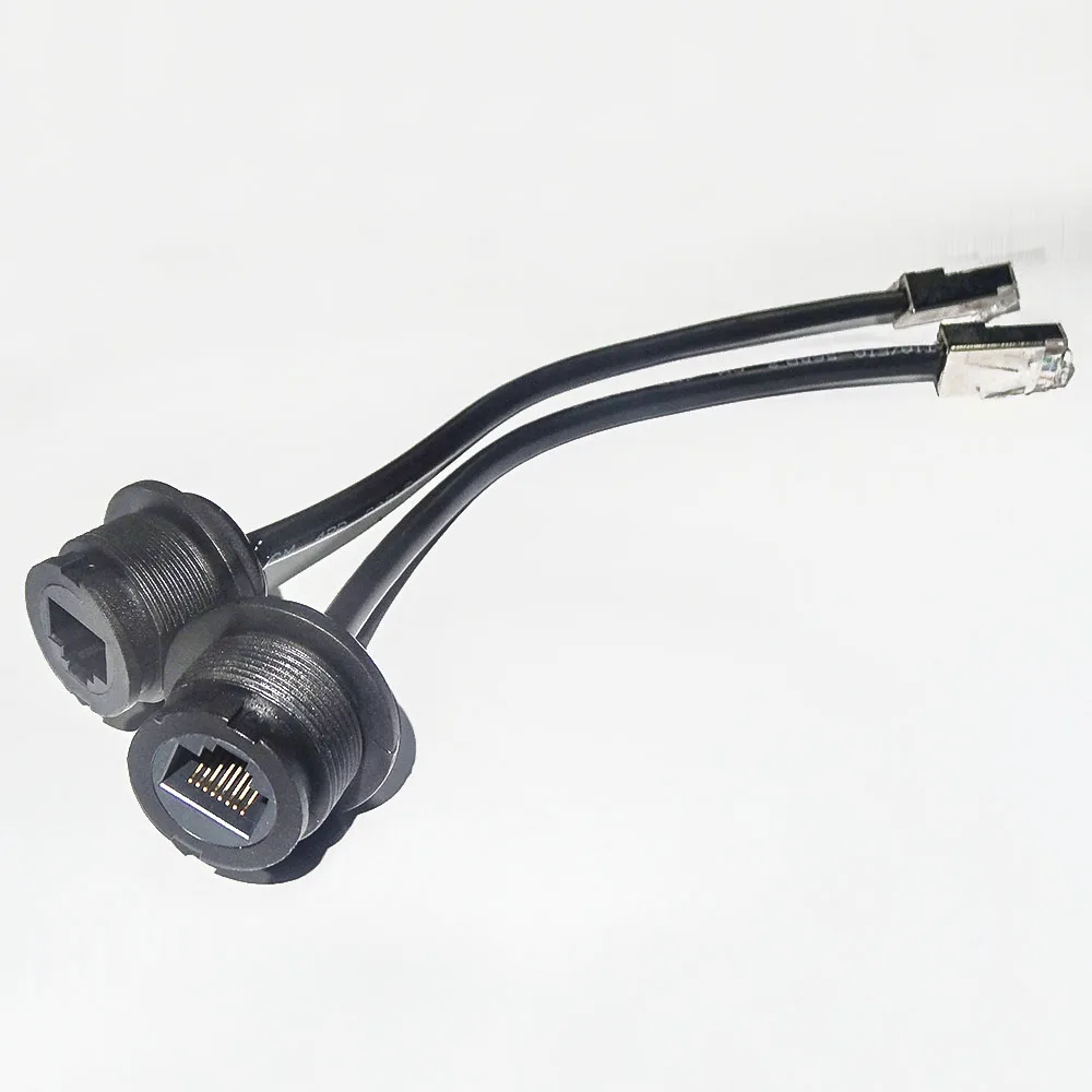 IP67 IP68 Waterproof RJ45 Male Type Network Ethernet Plug Conector ...