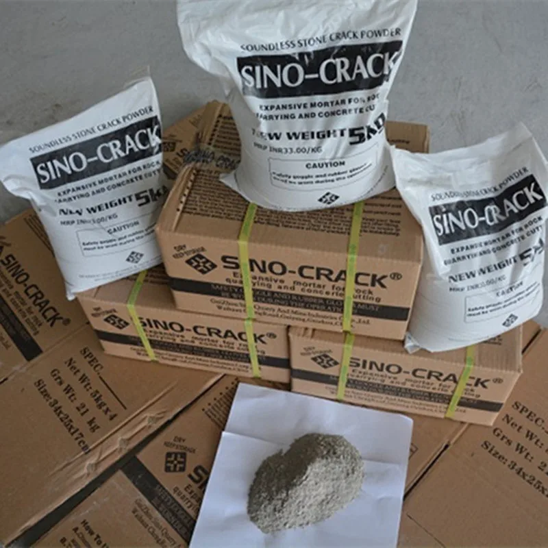 Sino-crack Stone Quarry Powder. - Buy Expansive Mortar,Expansive Powder ...