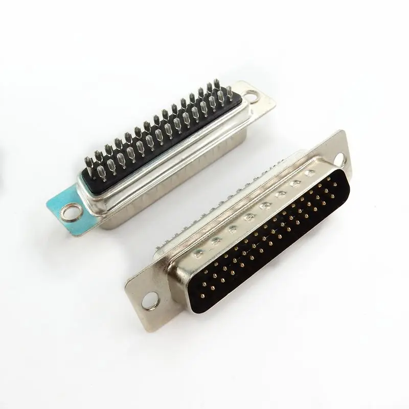 D-sub 44 핀 Db44 남성 납땜 유형 스트레이트 어댑터 Db44 커넥터 3 행 44 핀 - Buy 3 행 44 핀 ...