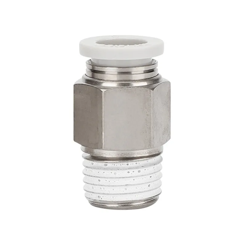 AIRTAC Original Threaded Straight through Quick Connector APC8-02