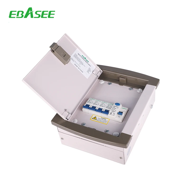 6way Main Switch Consumer Unit Isolator Rccb Mcb Set - Buy 4way 6way ...