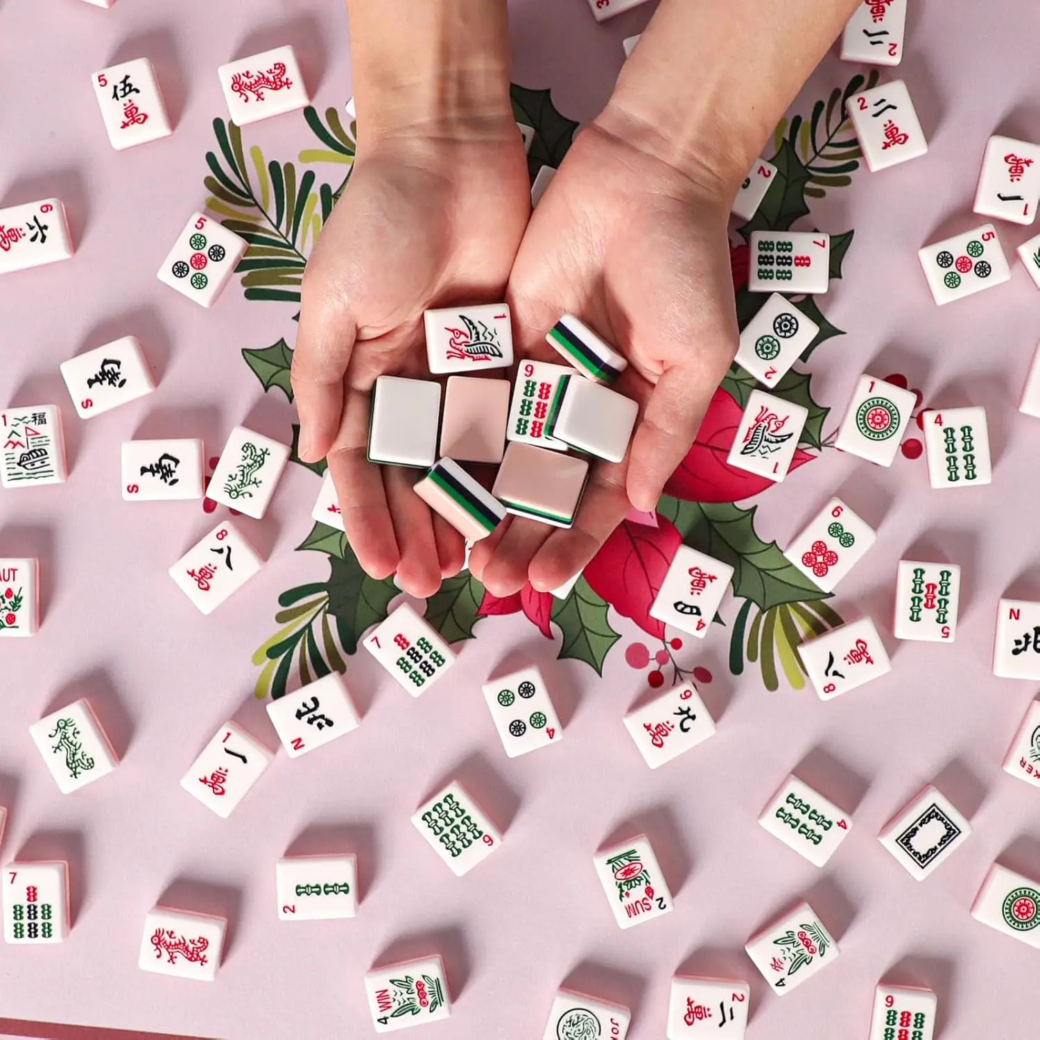 Customizable Logo 4 Layer American Mahjong Tiles Set 166 Quality ...