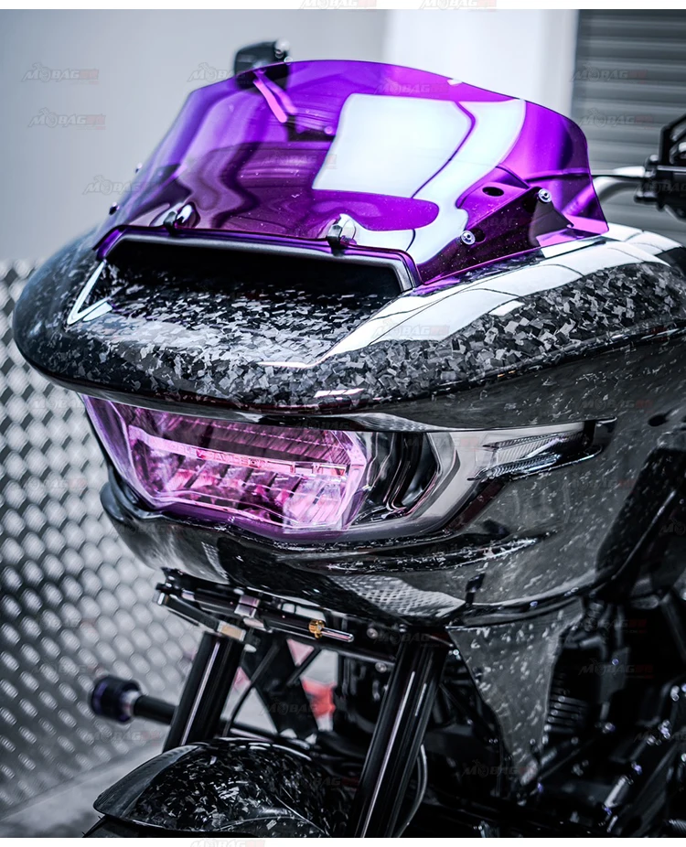 Harley 121CVO ST Modified Forging Carbon Fiber Motorcycle Fenders ...