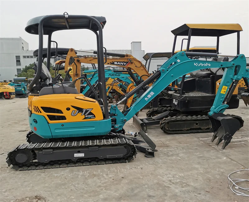 Used Construction Machines High Quality Hydraulic Used Mini U17 ...