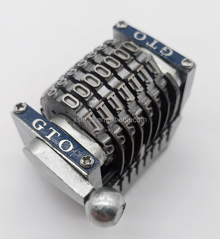 Printing Rotary Type Numbering Machine For Heidelger Gto Numebring Box ...