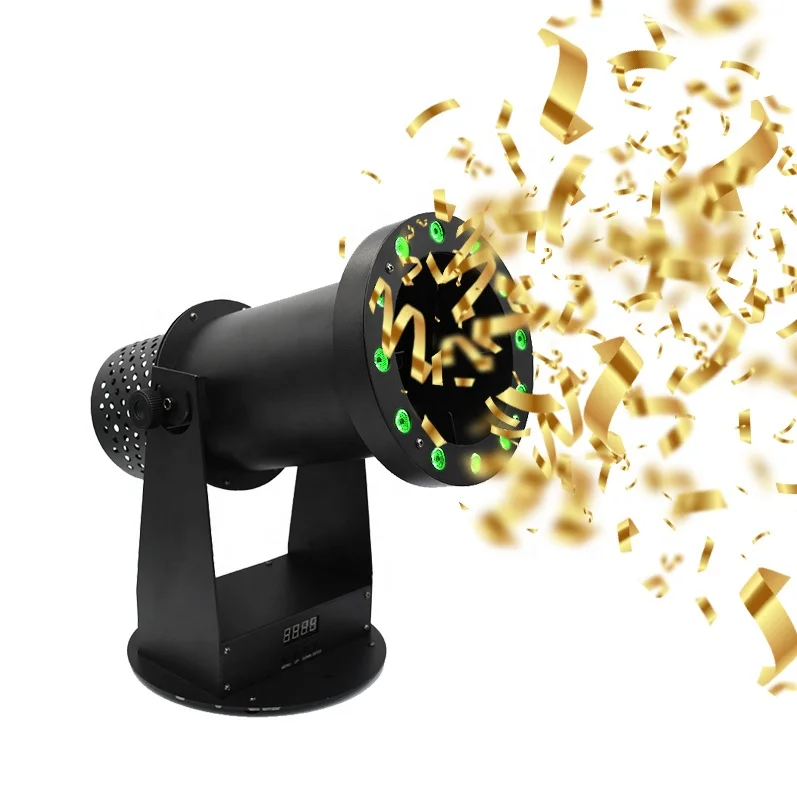 DC-11B LED Confetti Blower - Stage Effect Machine for Weddings