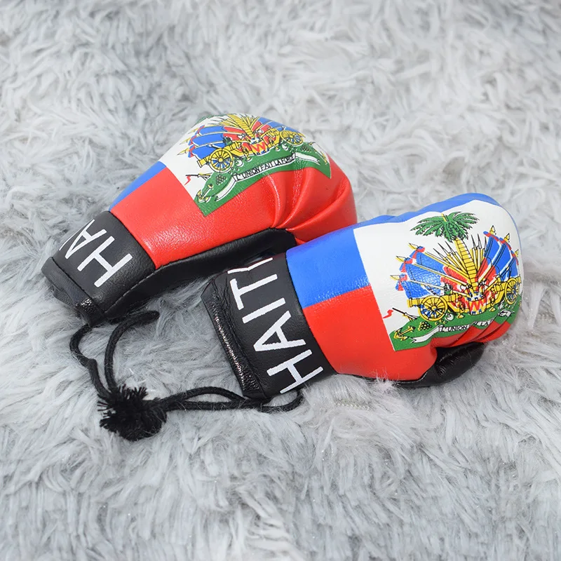 Boxing Gloves Simulation Pendant Car Bag - Puerto Rico Souvenirs