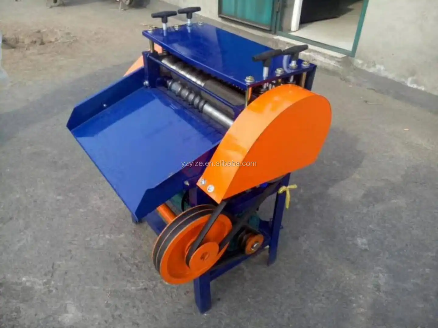 Automatic Electric Copper Coaxial Cable Peeling Machinery Scrap Wire ...