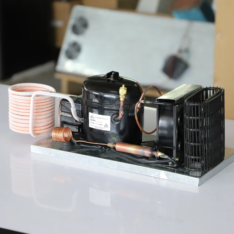 Portable Cooling System Refrigeration Gas Cooler Compressor Copper Tube ...