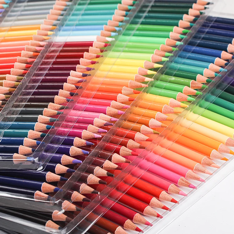 Water Color Pencil Set 150 Colored Pencils Set Premier Soft Lead With ...
