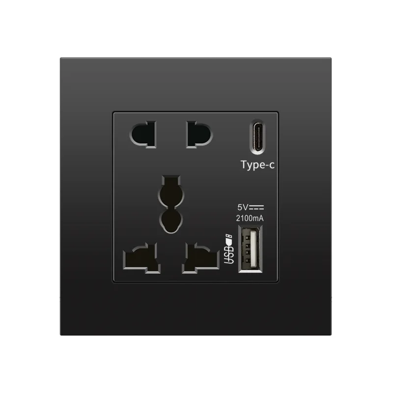 Uk 13a Type-c Wall Power Socket & Usb Charger - Oem | Wholesale
