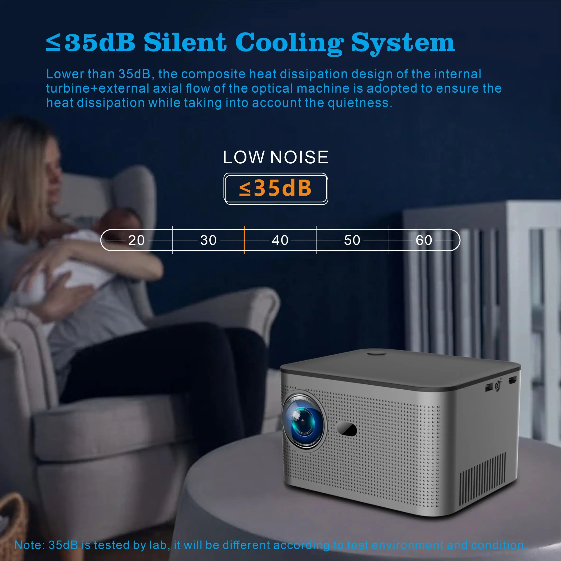 High Quality Native Projector New Model Hy350 Android Version 1080p Lcd ...