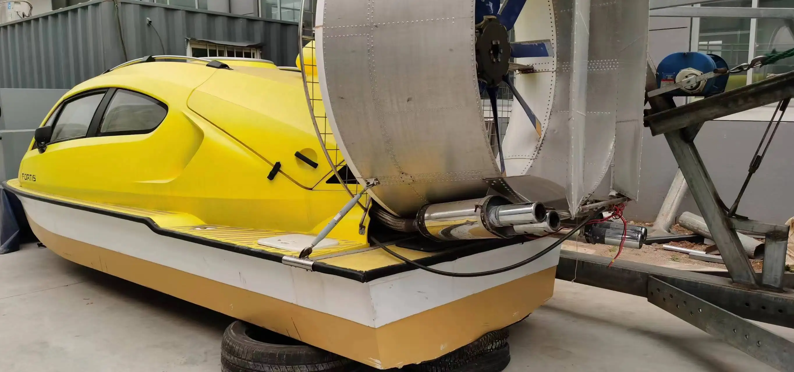 High Speed Aluminum Aerodynamic Boat Multi-Terrain Travel Bivouac ...