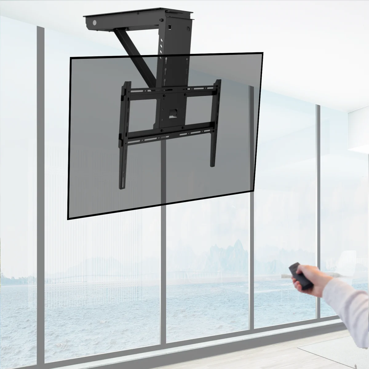 Swivel Full Motion TV Mount 32-65 Inch LED/LCD/PDP Cold Rolled Steel ...