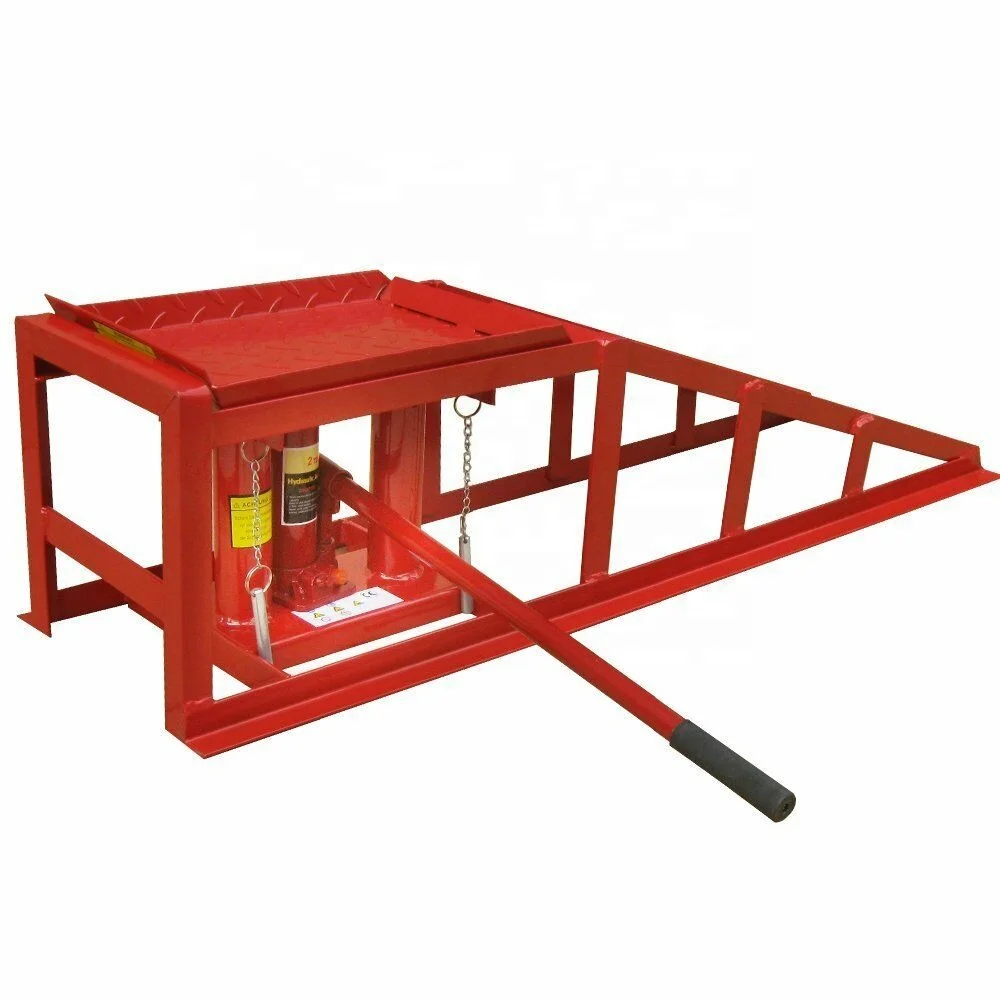 2 Ton Hydraulic Lift Car Ramps with Bottle Jack - Osate