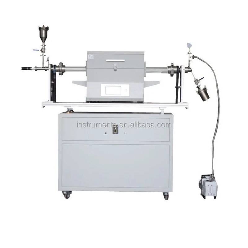 Four Tubulaire Rotatif À Deux Zones Avec 4 "od Tube En Quartz 1200c Max ...