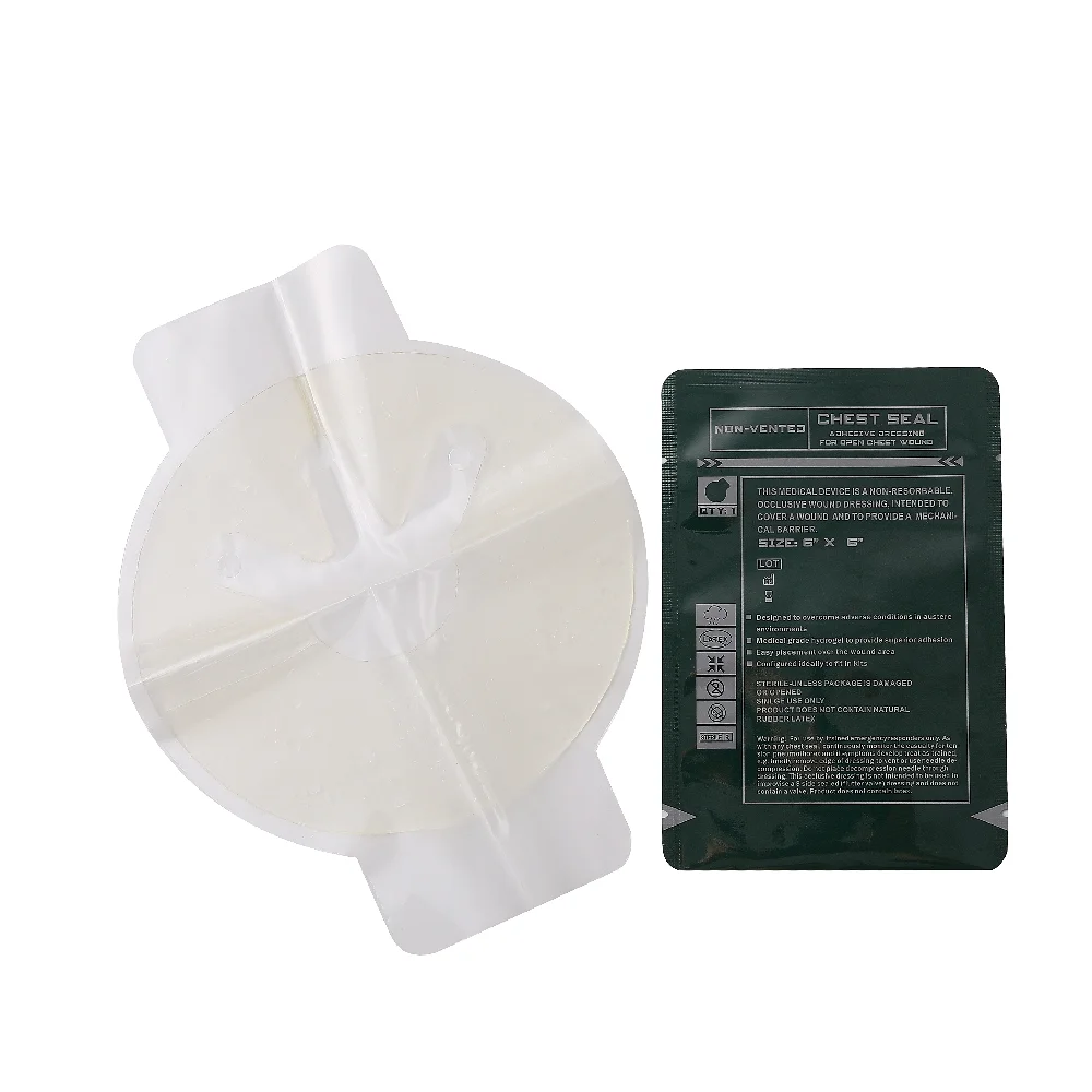 First Aid Trauma Dressing Tactical Chest Seal For Emergency First Ait ...