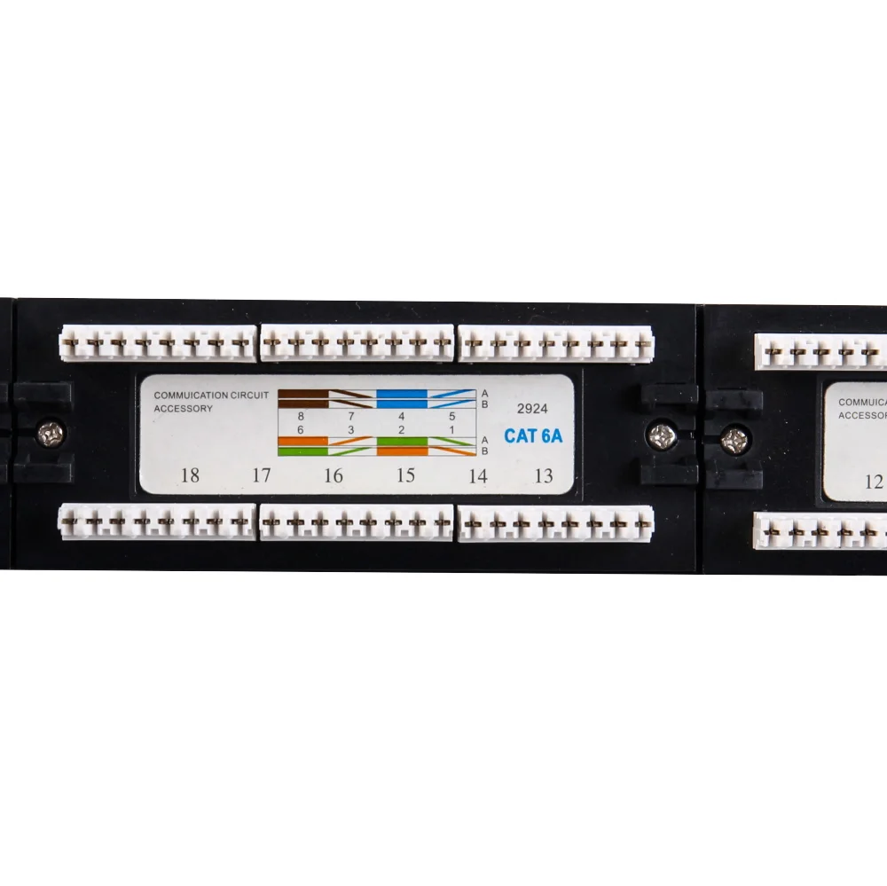 24 Port Network Patch Panel Keystone Panel with Dust Cover| Alibaba.com