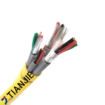 Access Control System Cable 2c + 4c+ 3p/22awg + 4c/18awg Shielded ...