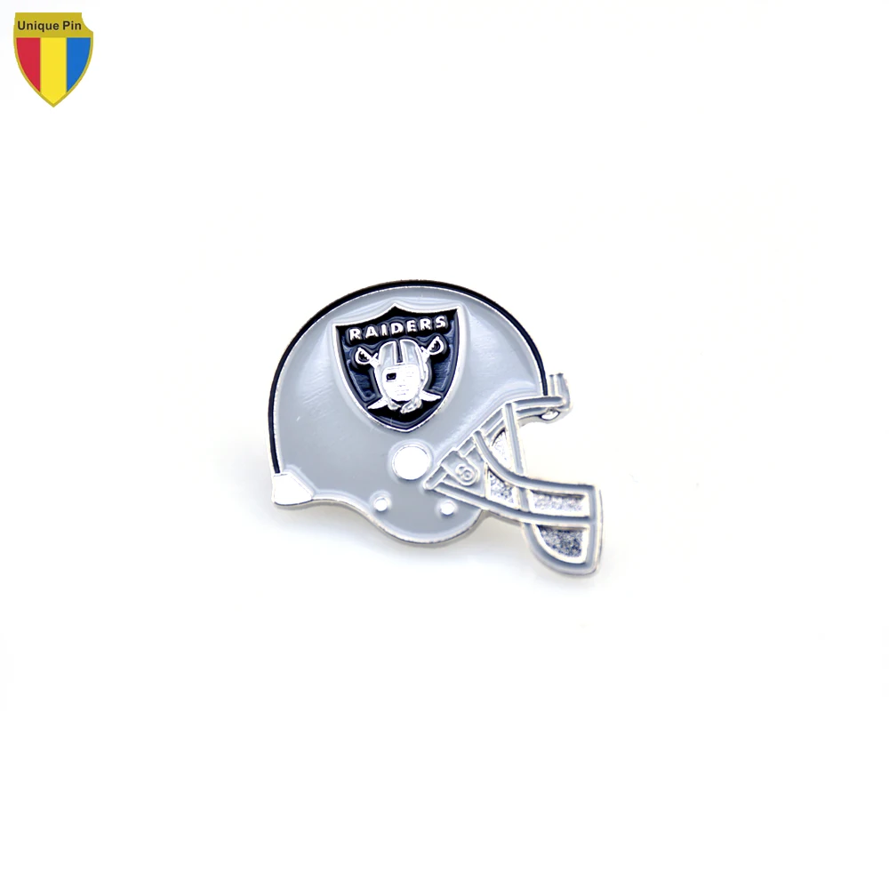 Design Popular Raiders Custom Logo Soft Enamel Lapel Pin - Buy Raiders ...