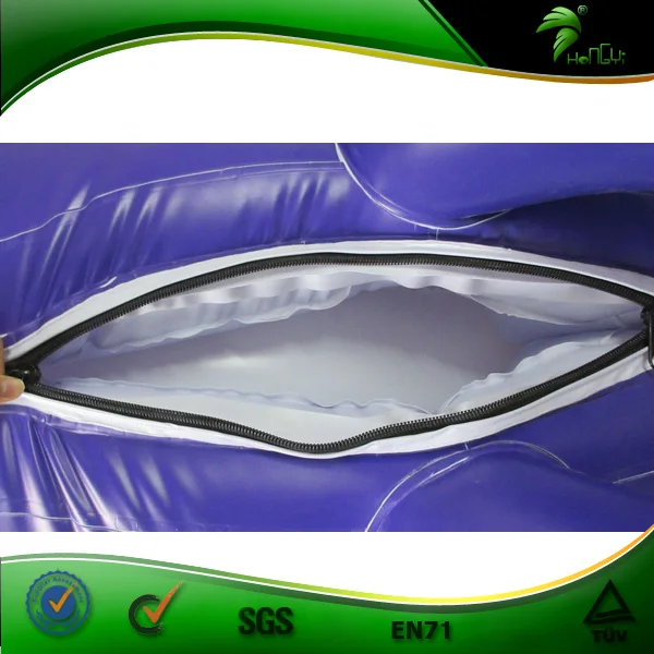 Purple Dragon Inflatable Suit - Double Layer Latex Costume