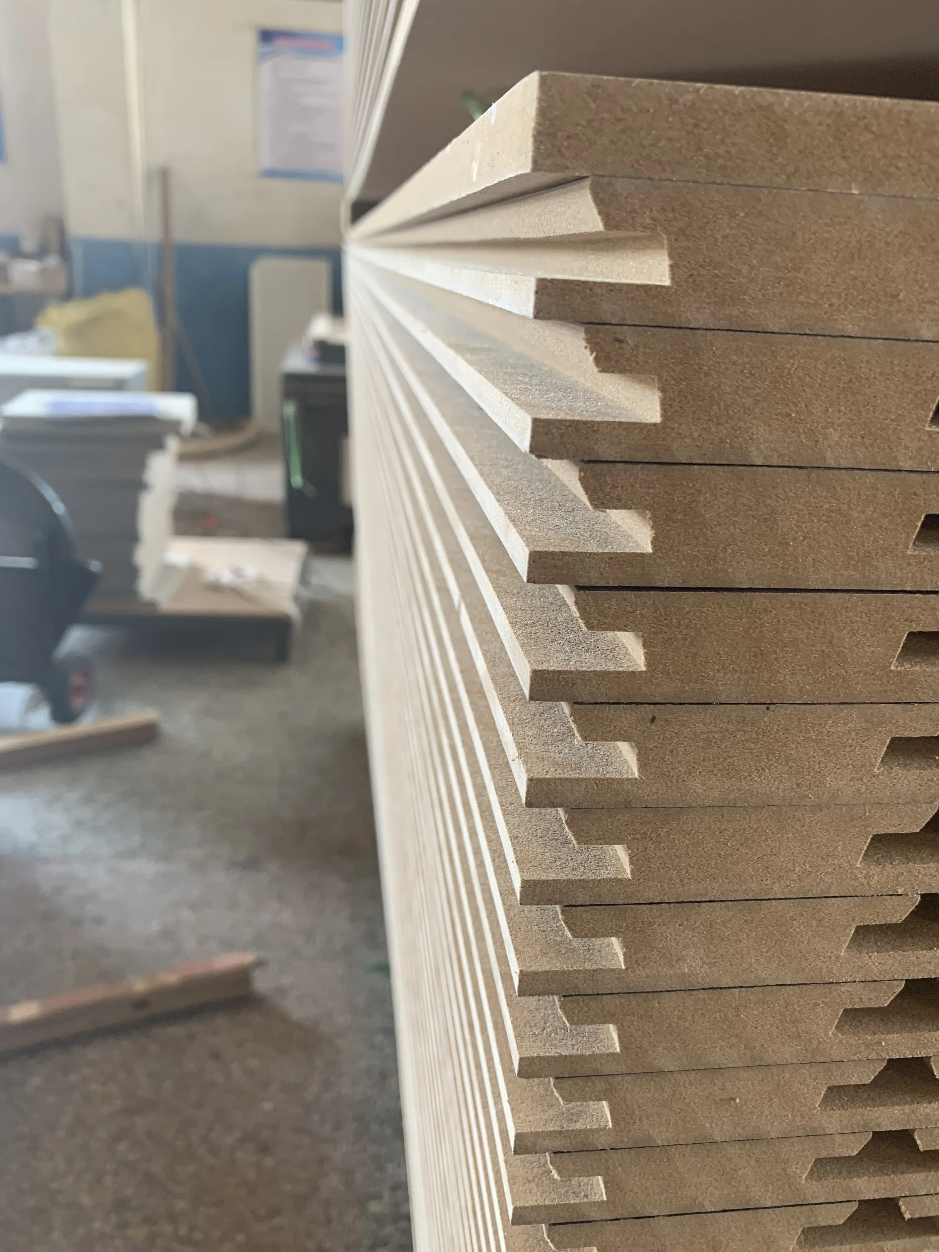 Wooden Slat Wall Panels MDF Board Price Medium Density Fibreboard to ...